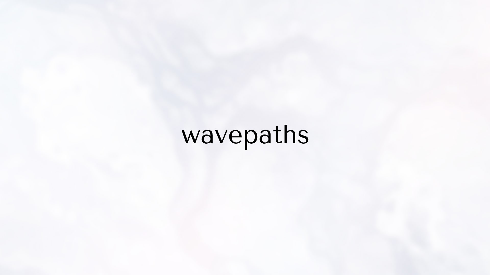 Wavepaths: Music for Psychedelic Therapy